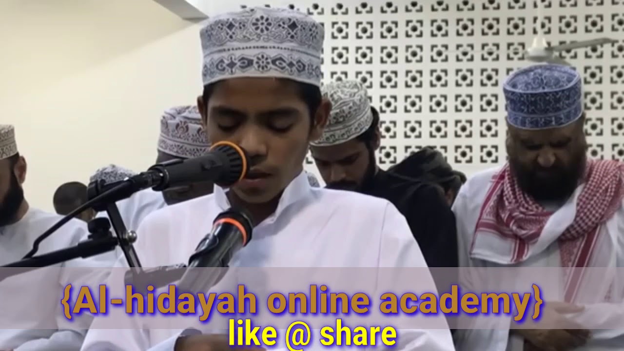 Hafiz usam leading tarawih prayer ( sora yousuf) - YouTube