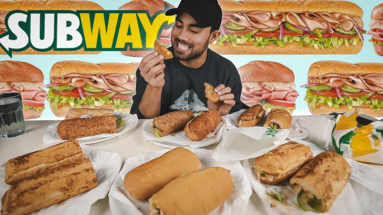 German Subway Menu Challenge - YouTube