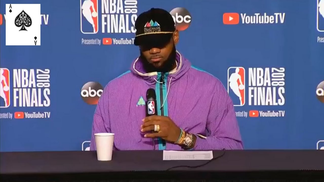 NBA players getting SPICY with reporters 2| LEBRON JAMES EDITION - YouTube