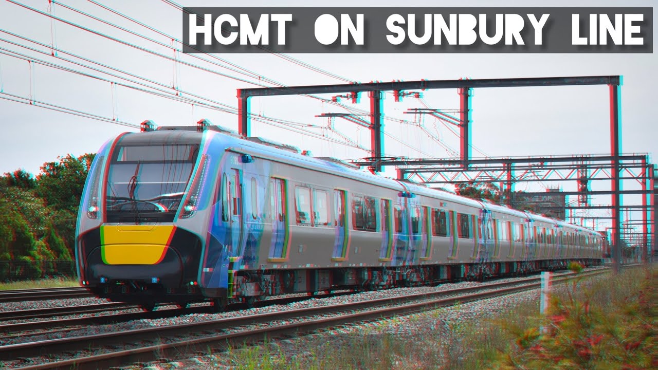 HCMT set 21 on a transfer from Calder Park at Sunshine - October 2022 ...