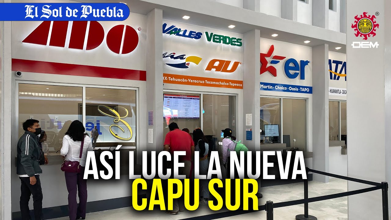 Inauguran la nueva Capu del Sur y así luce por dentro - YouTube