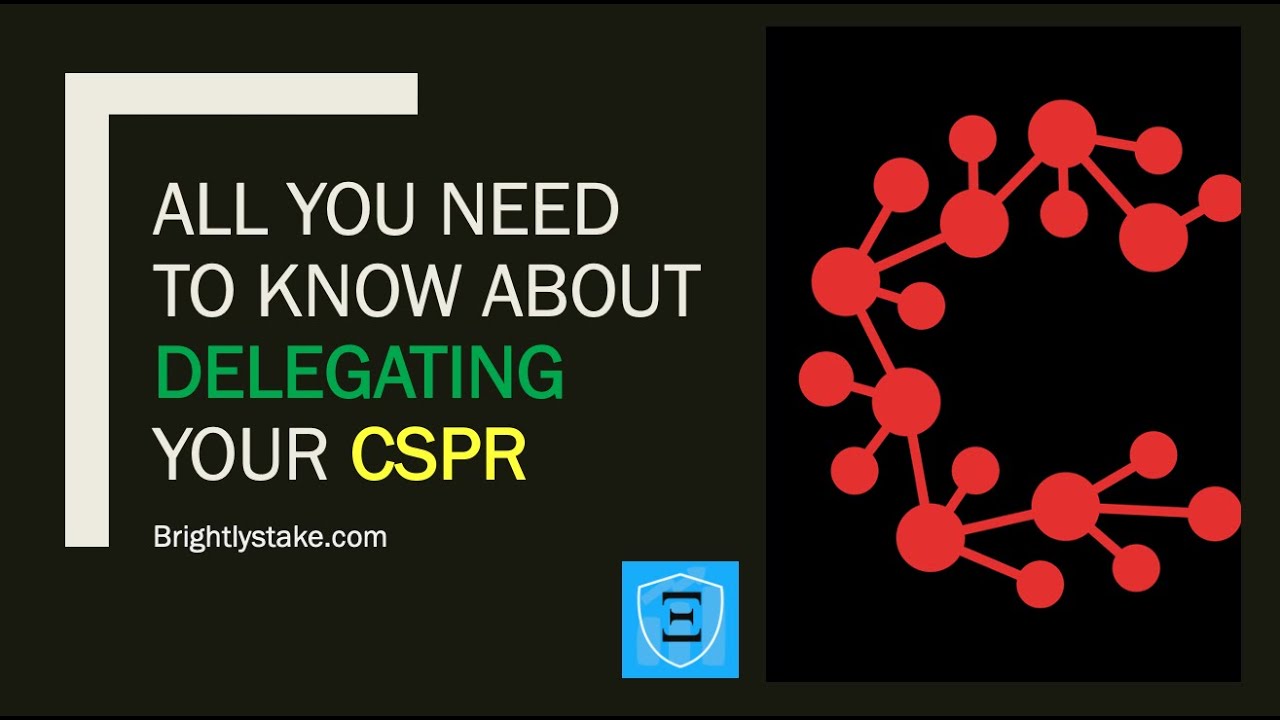 All you need to know about staking with CSPR - YouTube