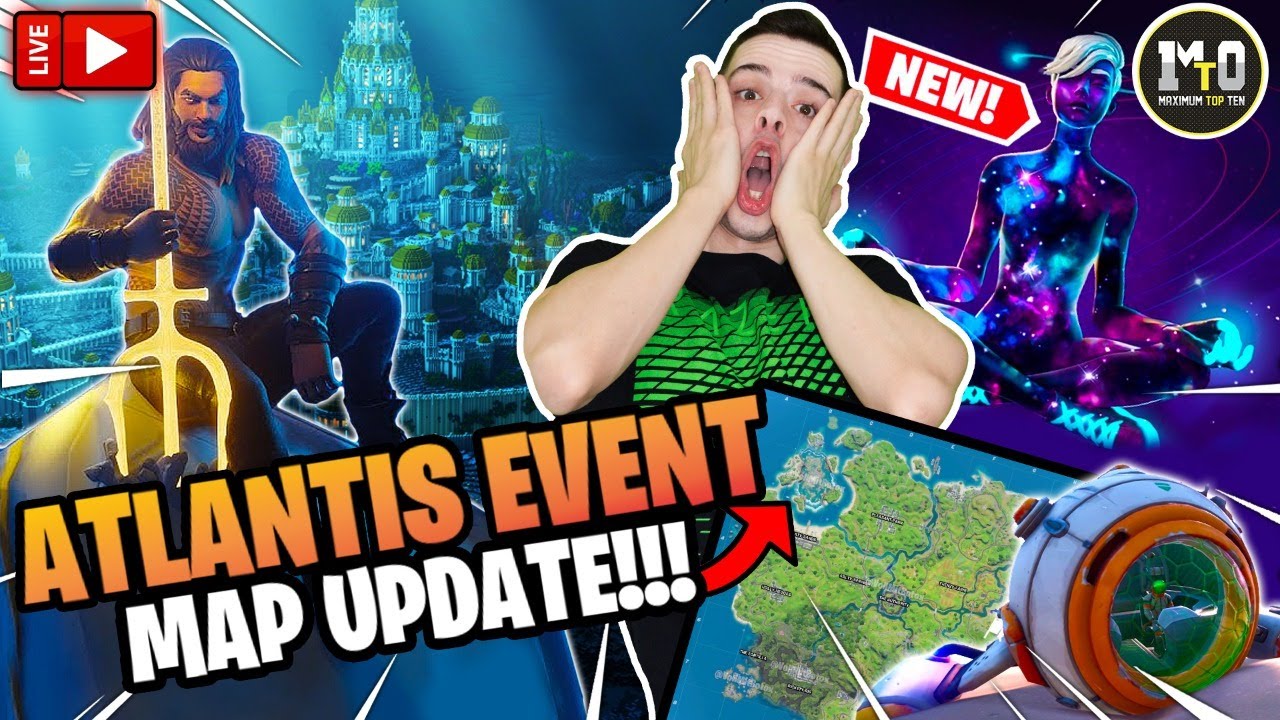 🔴 Η ΑΤΛΑΝΤΙΔΑ ΕΙΝΑΙ ΕΔΩ! 🔱 ΔΙΑΣΤΗΜΟΠΛΟΙΟ EVENT! 🌊 TO GALAXY SKIN ΕΙΝΑΙ ...