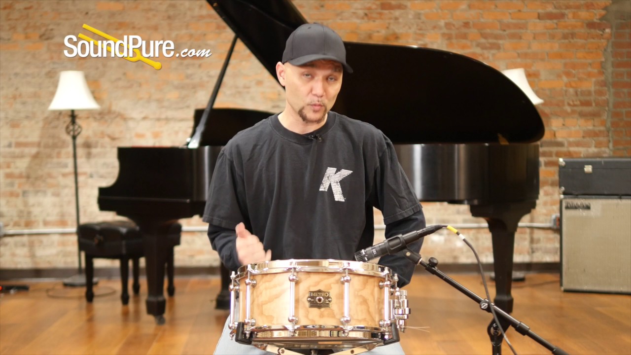 Metro Drums 6x14 Ironbark 16 Ply Snare Drum - Tamo Ash Quick n' Dirty ...