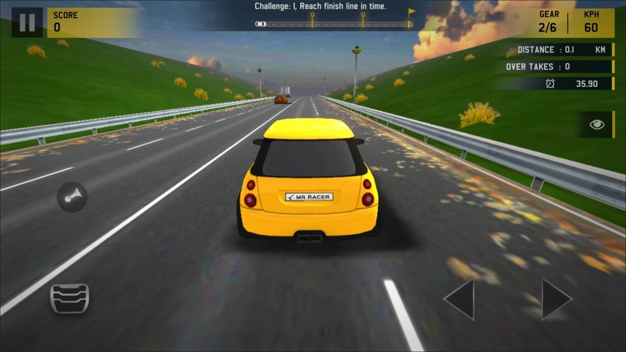 MR RACER: Highway Car Racing Gameplay Android - YouTube