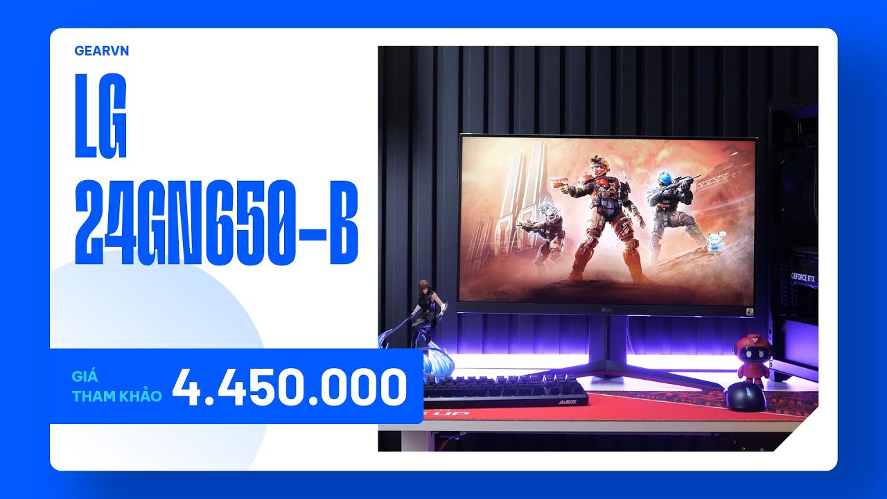 Màn hình LG 24GN650-B 24‘ IPS 144Hz HDR10 Freesync chuyên game | QUICK ...