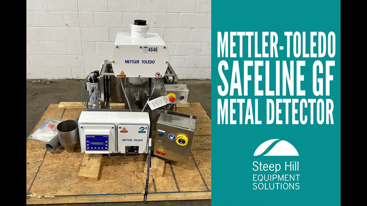 Mettler-Toledo Safeline Gravity Fall Metal Detector (4646) - YouTube
