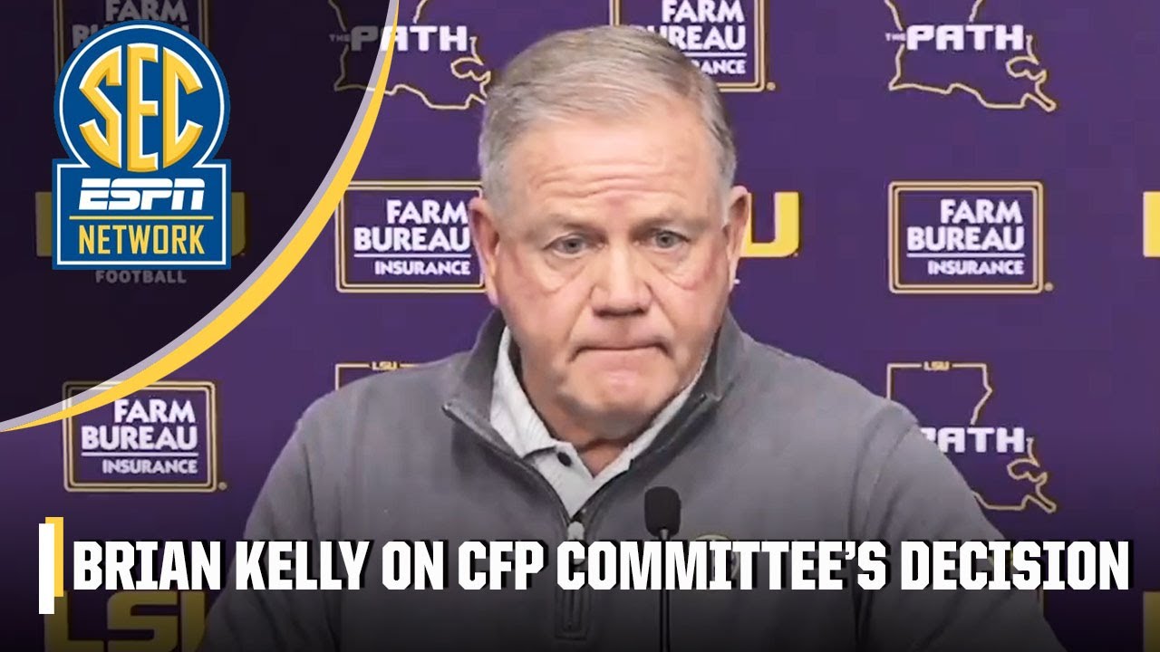 Brian Kelly weighs in on FSU snub: '4 spots & 5 conferences ... Do the ...