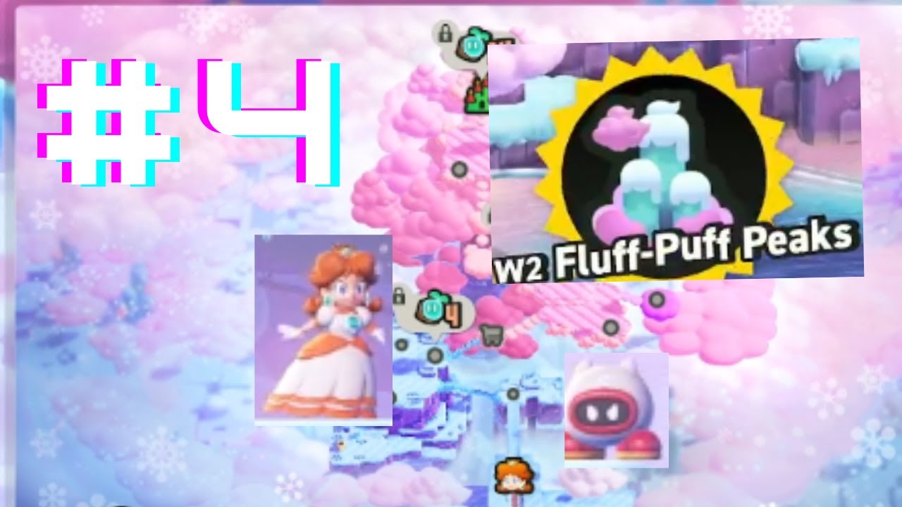 Fluff Puff Peaks! Super Mario Bros Wonder - YouTube
