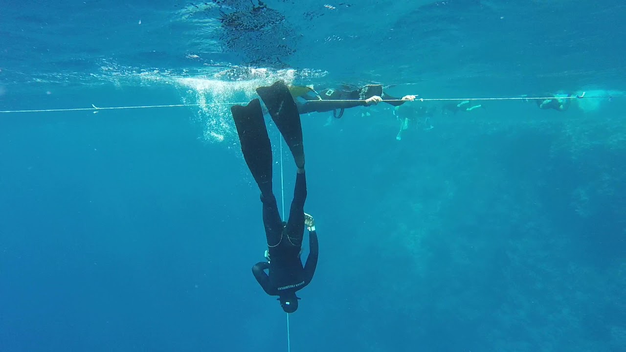 My first -30 m. Freedive 26/3/18 - YouTube