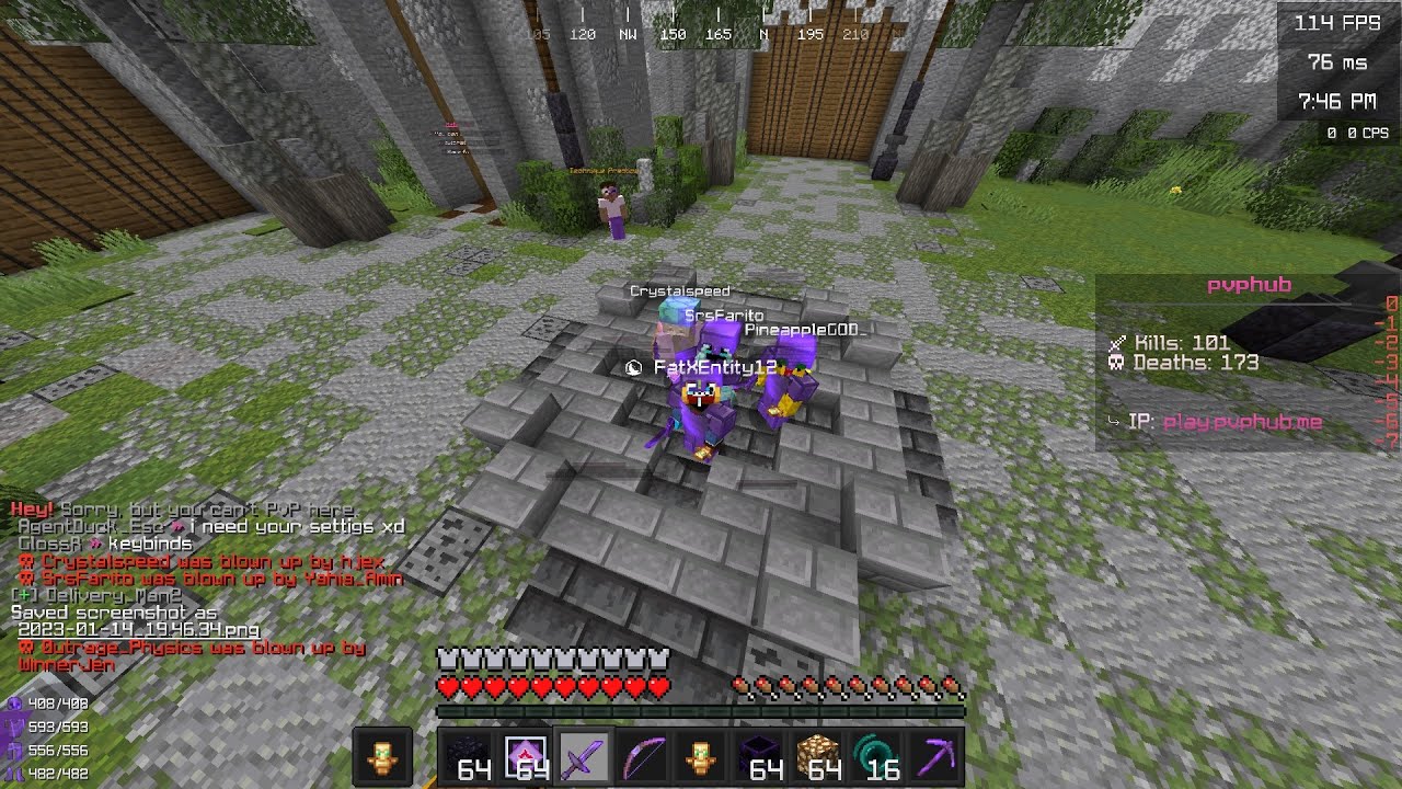 Minecraft Crystal PVP (Road To 985) - YouTube