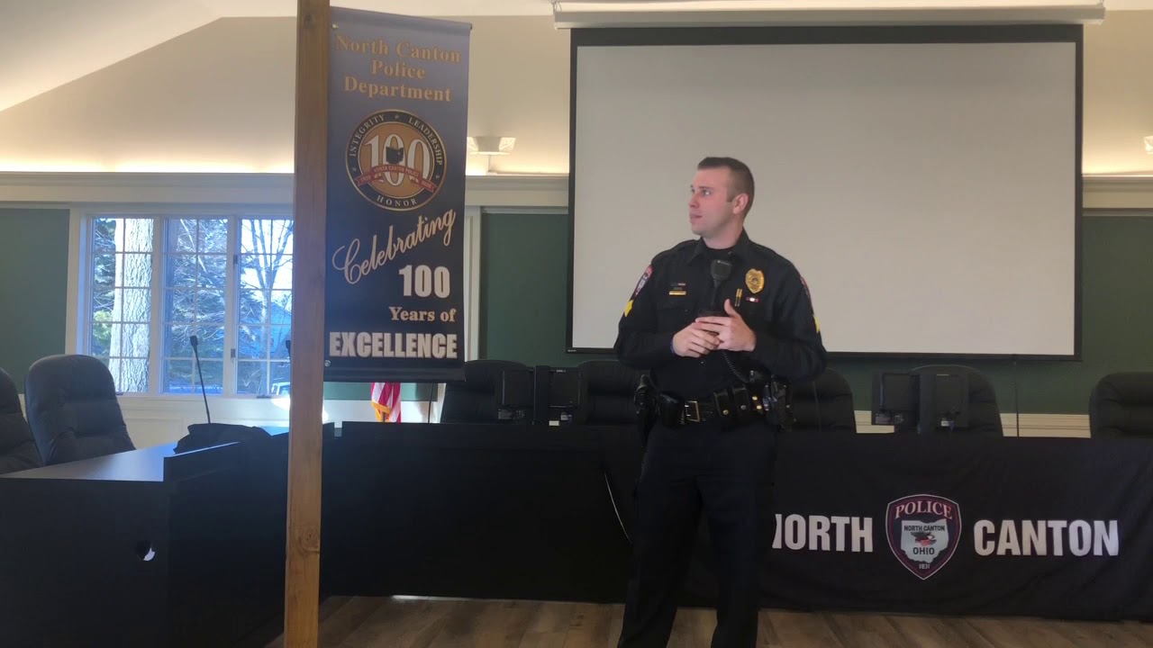 North Canton Police Department celebrates its centennial - YouTube