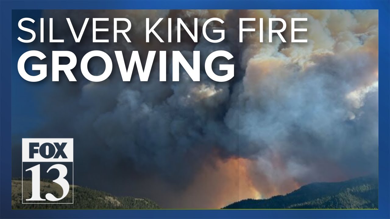 Silver King Fire grows to over 5,400 acres - YouTube