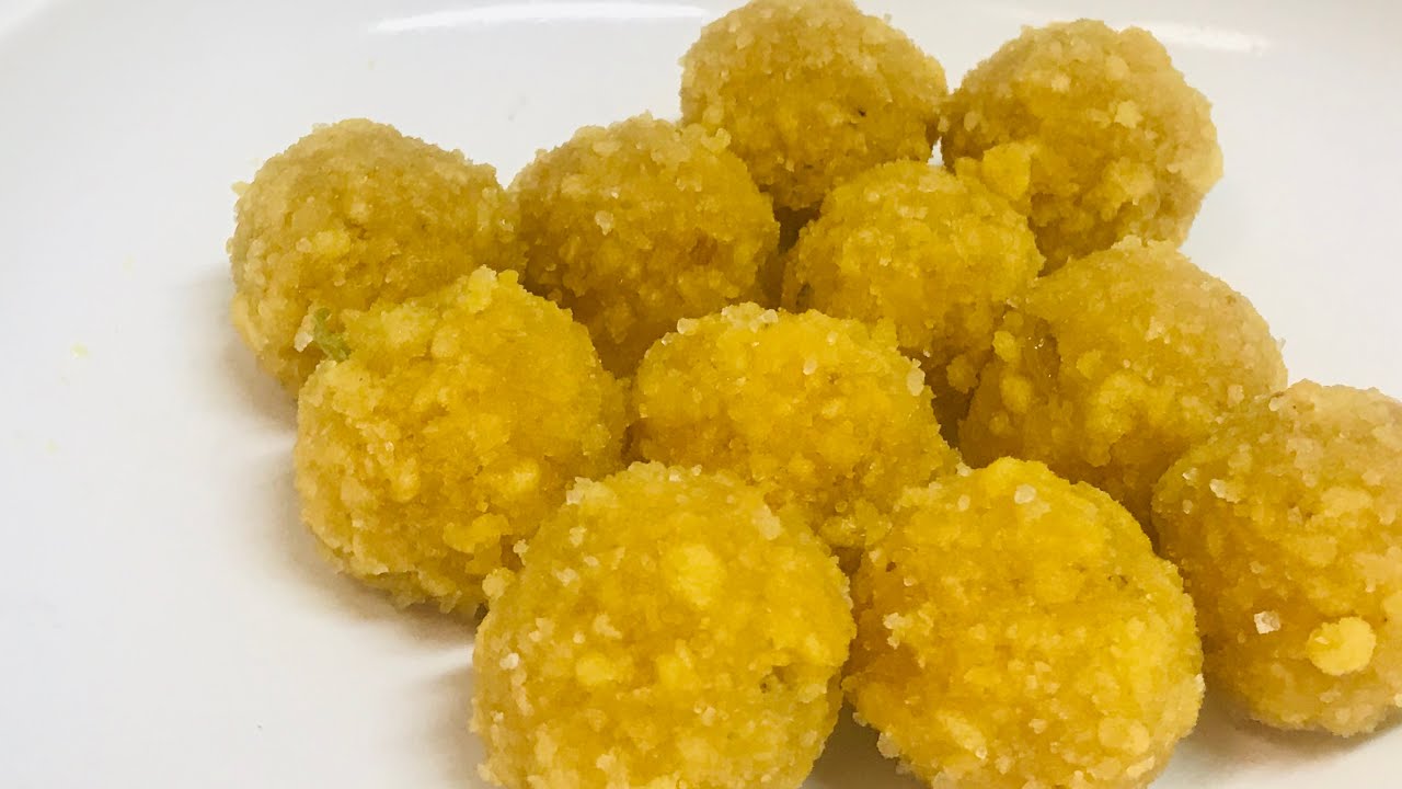 Ladu recipe in malayalam /special ladu making /bakery style /malayalam ...