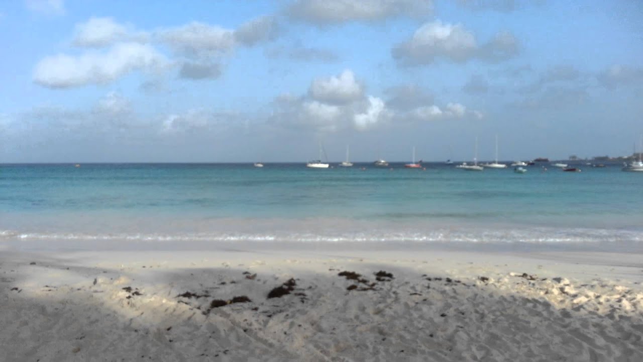 Pebbles beach Barbados(1) - YouTube