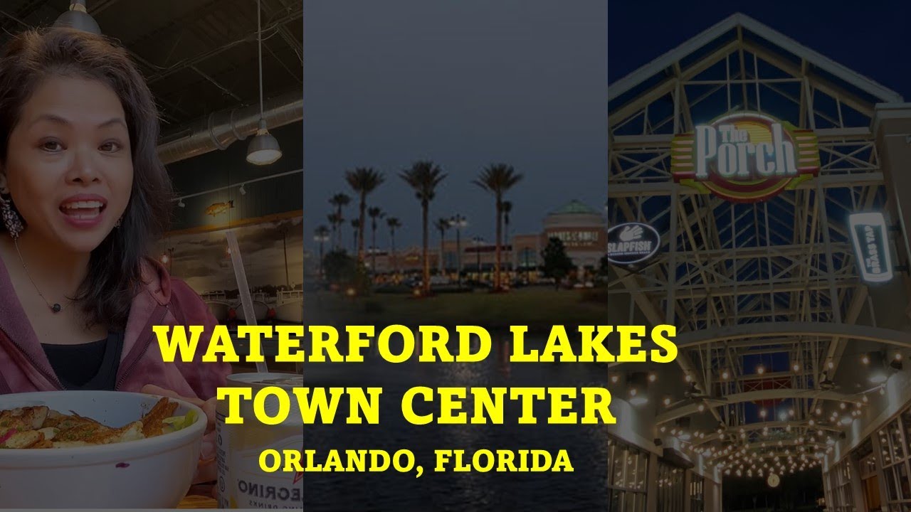 WATERFORD TOWN LAKES CENTER || ORLANDO - YouTube