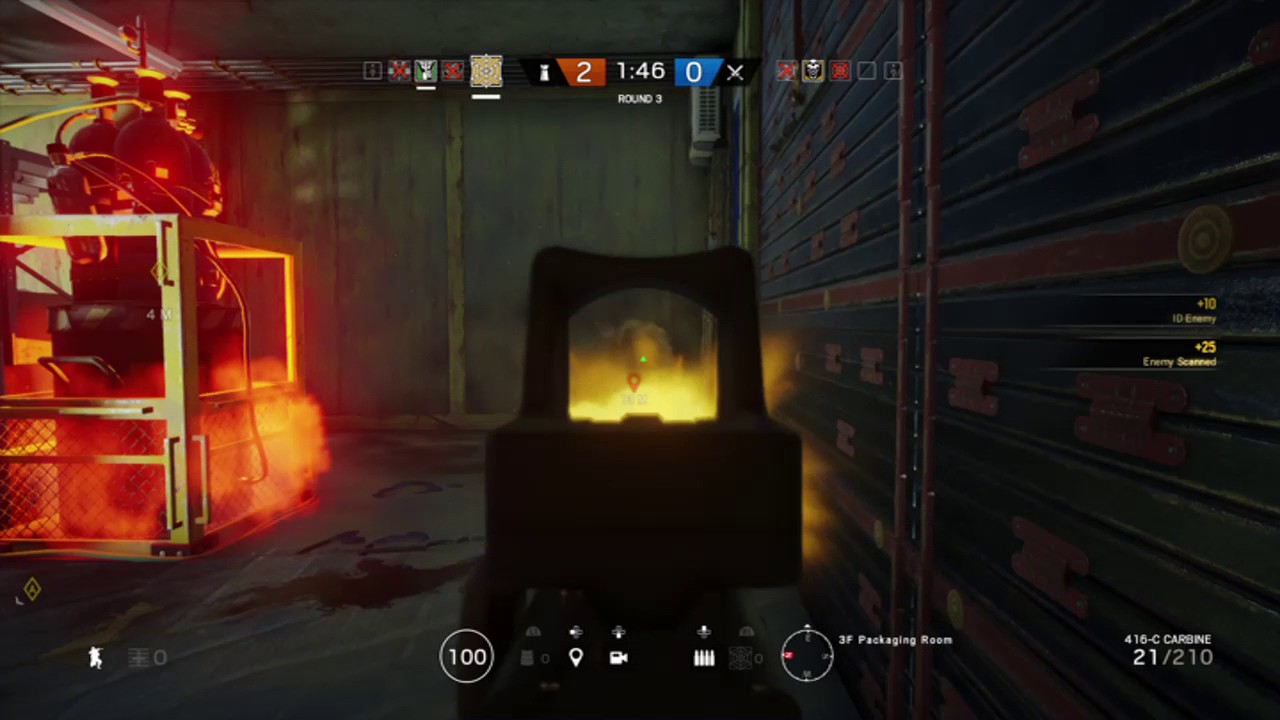 Tom Clancy's Rainbow Six® wall shot - YouTube