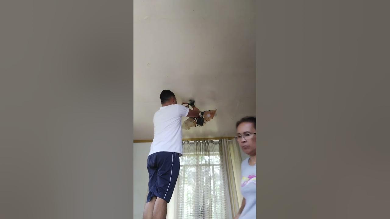 DIY pagpapalit sa lumang ilaw ng 3 color option led light - YouTube