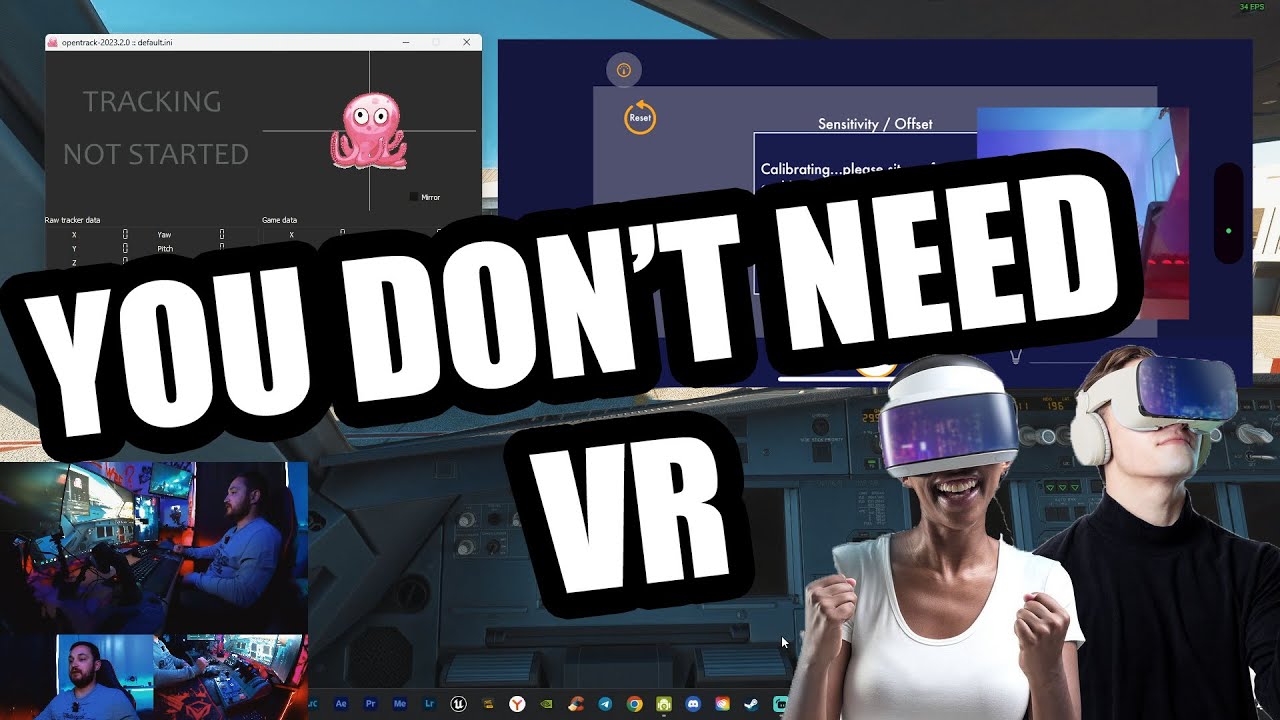 Face tracking in MFS2020 is better than VR? - YouTube