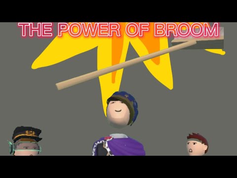 THE POWER OF BROOM(rec room prison life funny moments) - YouTube