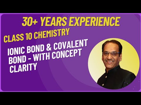 Ionic bond and covalent bond | Types of covalent bonds | Examples of each with basic concepts ...