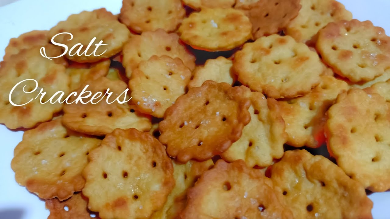 Salt crackers ⚡ Without Oven / Baked Salt Biscuits - YouTube