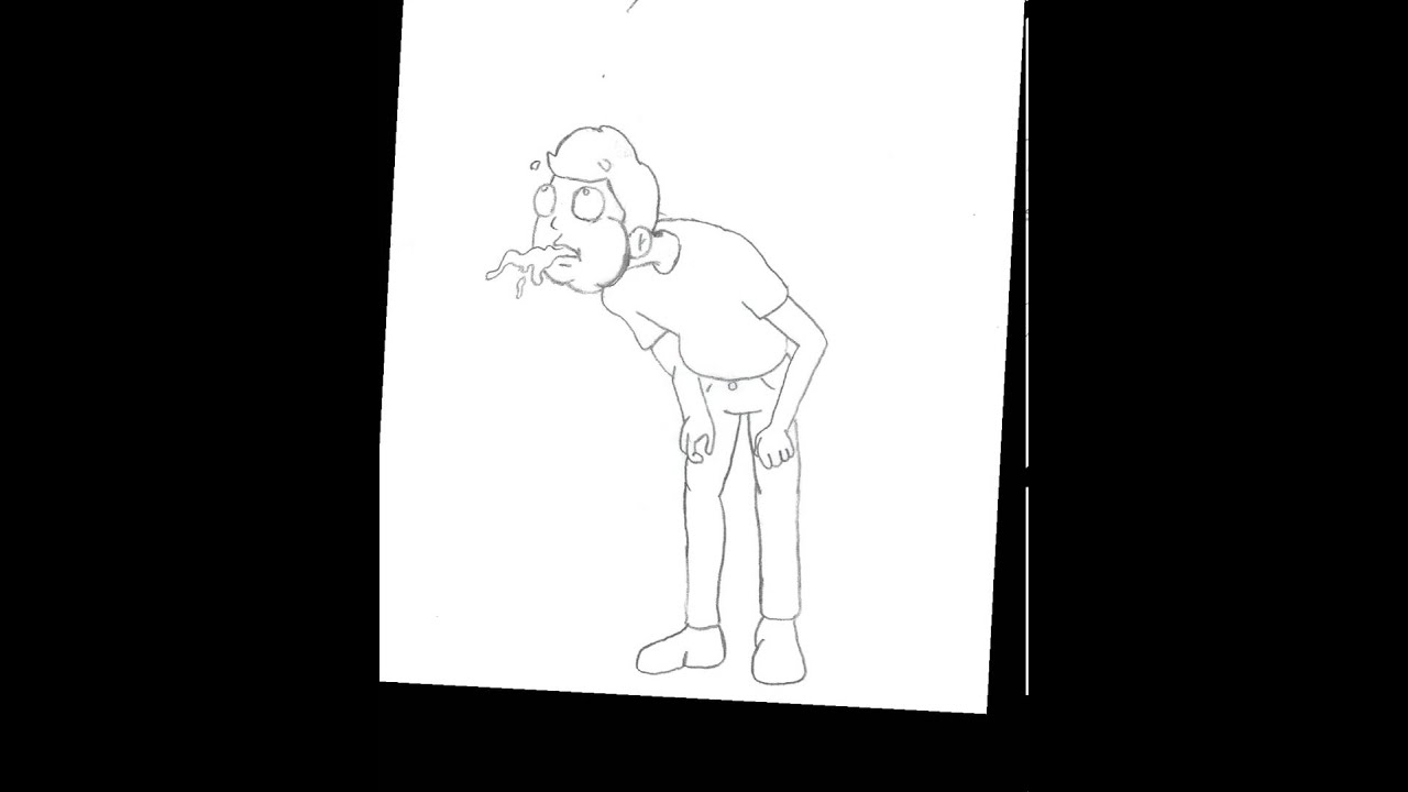 vomit animation - YouTube