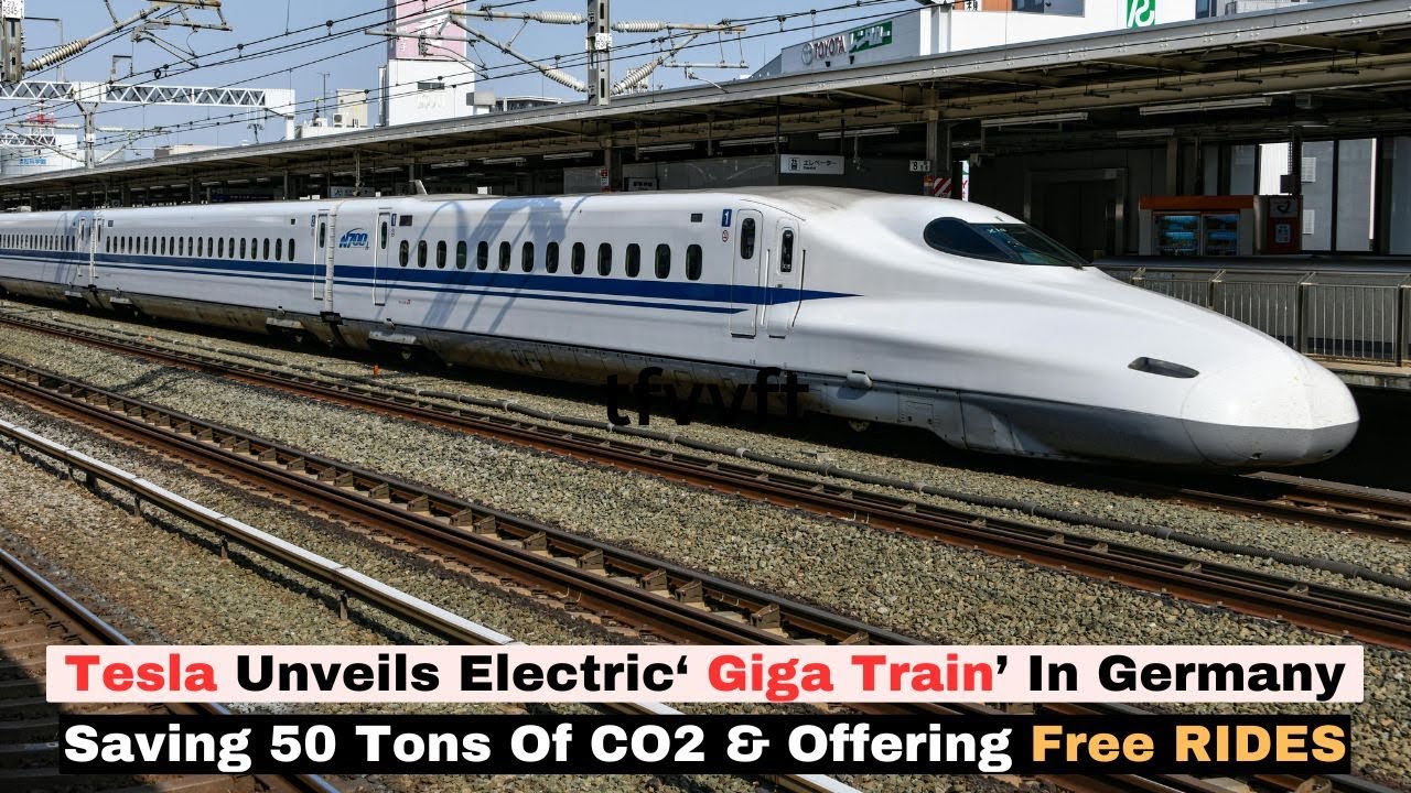 Tesla Unveils All-Electric 'Giga Train' in Germany, Offering Free, Eco ...