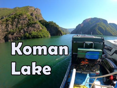 Koman Lake from a ferry, Albania 🇦🇱 / Jezioro Koman widziane z promu, Albania 🇦🇱