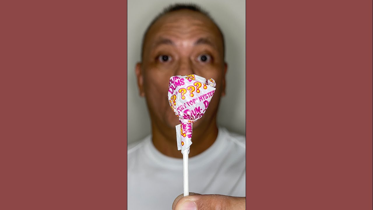 👂 ASMR DUM DUMS LOLLIPOP CANDY MYSTERY FLAVOR AND EATING SOUNDS👂NO ...