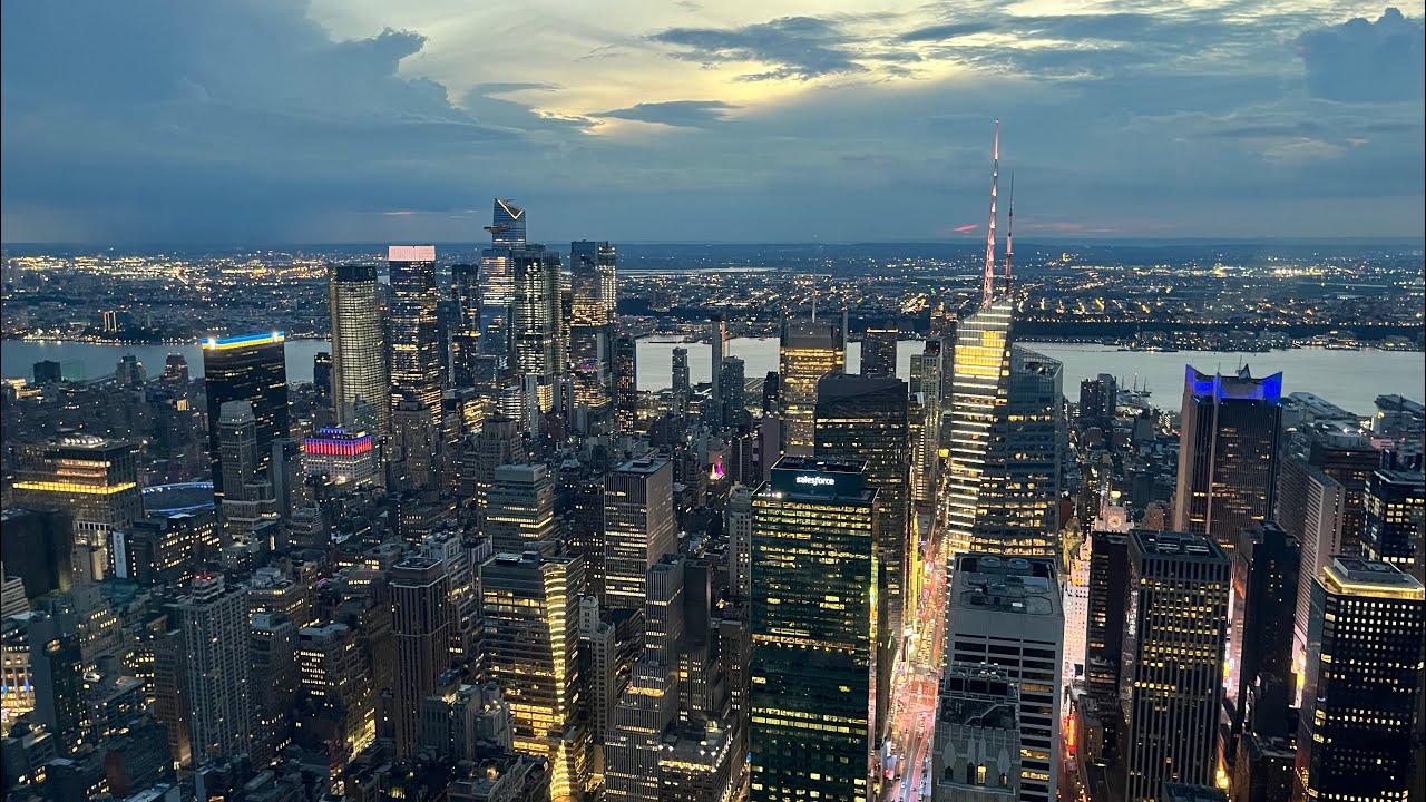 SUMMIT One Vanderbilt NYC at Sunset - YouTube