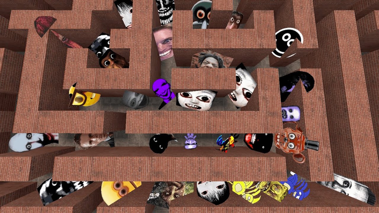 Nico's Nextbots Maze ! - YouTube