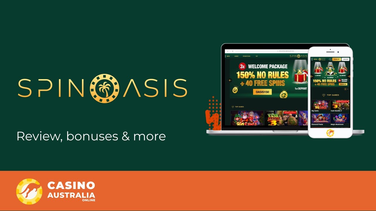 Spin Oasis Casino Australia - YouTube