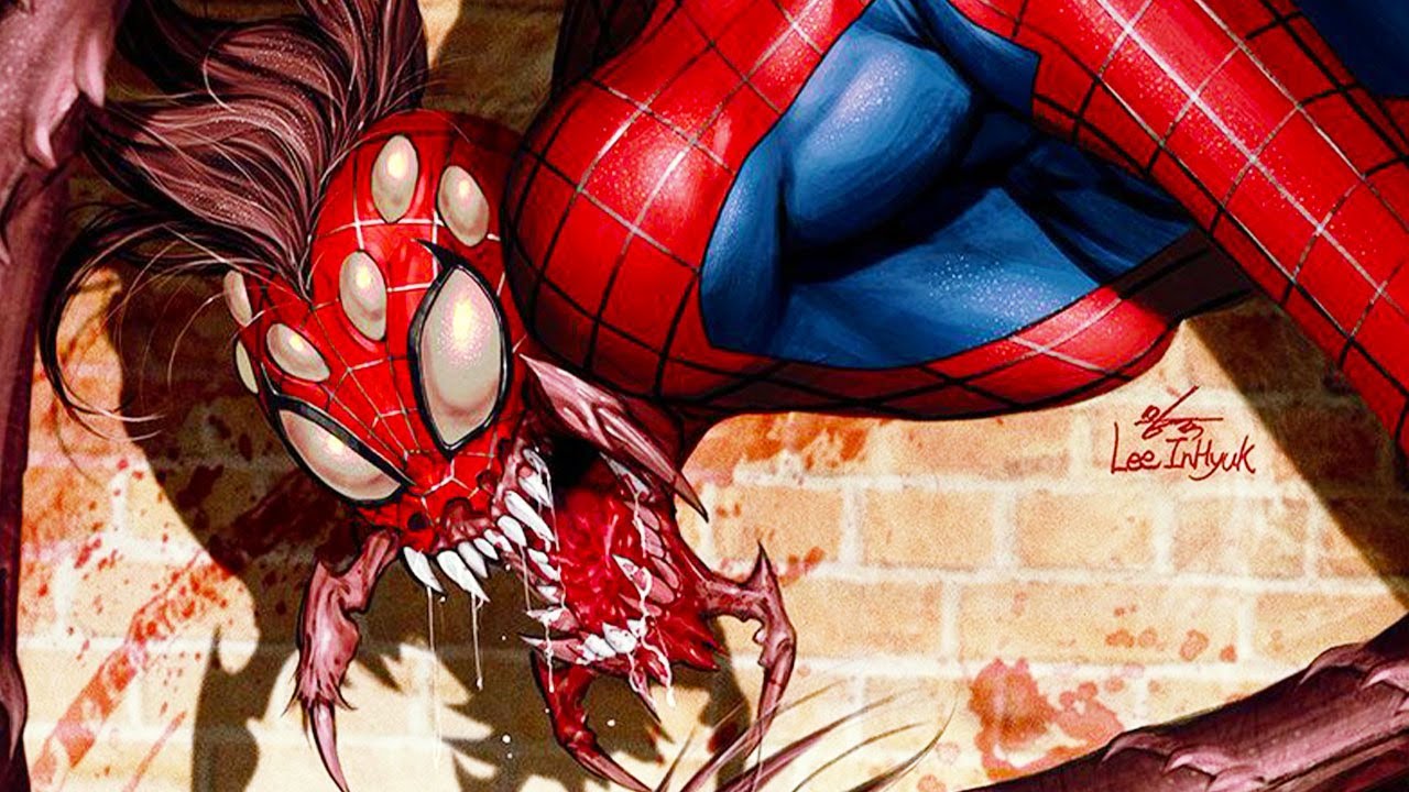 Top 10 Monstrous Alternate Versions Of Spider-Man - YouTube