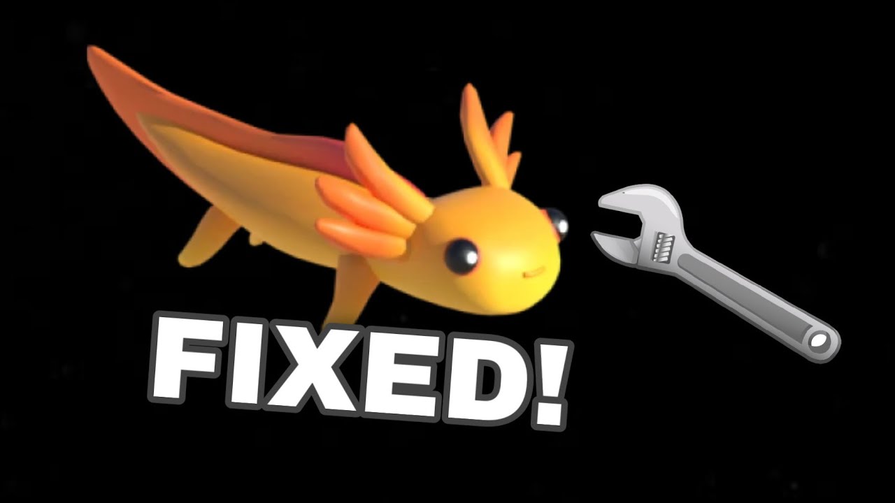They finally FIXED the DAMAGE AXOLOTL! - YouTube