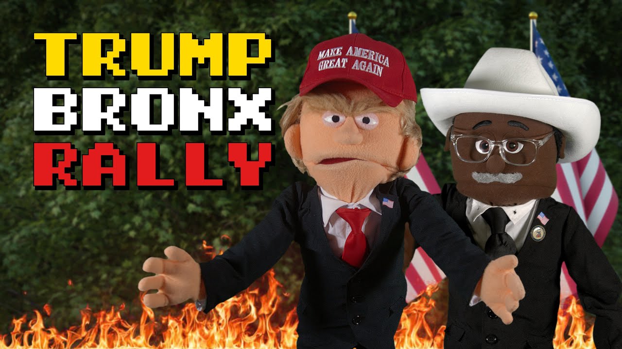Trump Holds MASSIVE Campaign Rally in South Bronx | Puppetgate Ep. 34 ...
