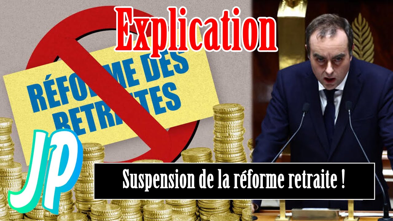 Lecornu II 🤡 Suspension de la réforme des retraites : EXPLICATION ! 🏛 ...