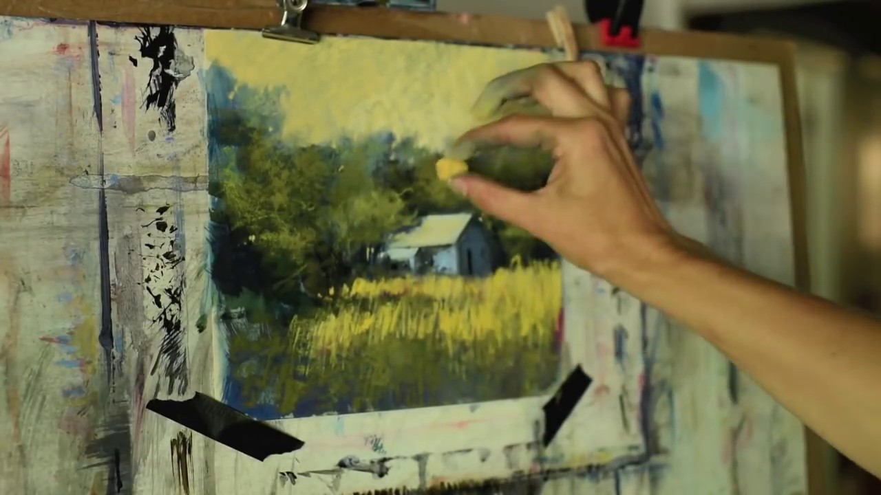 Pastel Landscape Painting with Bethany Fields - YouTube