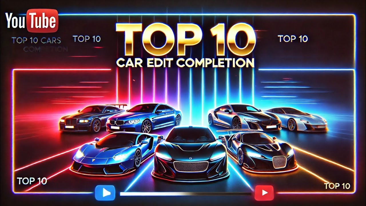 Top 10 Best Car Edits | Car Edit Competition - YouTube