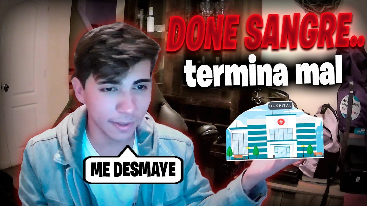 ANECDOTA FUI A DONAR SANGRE Y APARECI EN DISNEY XD - YouTube