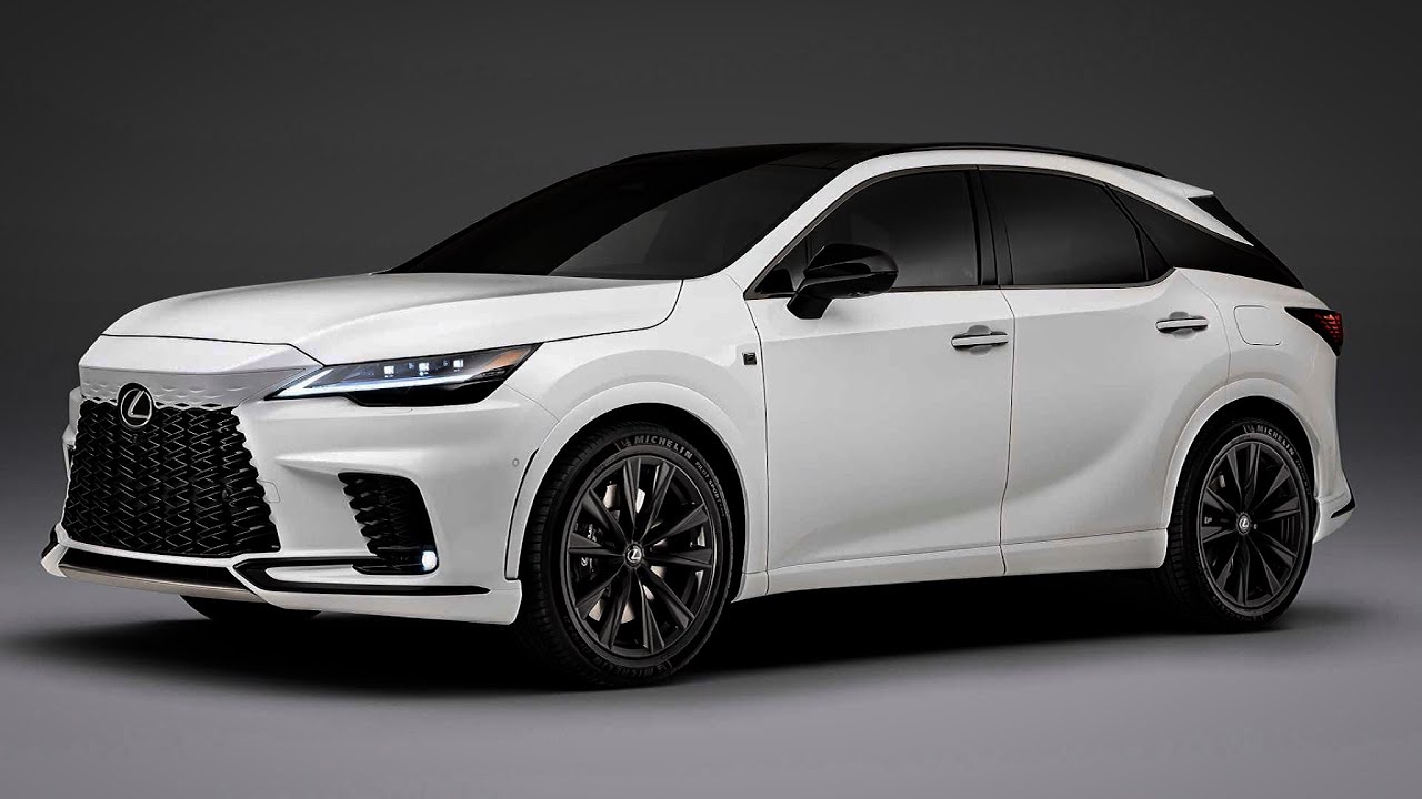 2023 Lexus RX500h F Sport - Sound, Interior and Exterior - YouTube