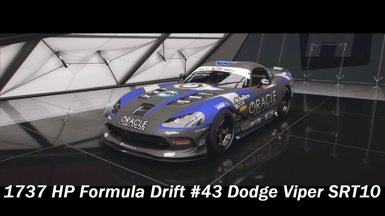 How Fast Will It Go? 2006 Formula Drift #43 Dodge Viper SRT10 (Forza ...