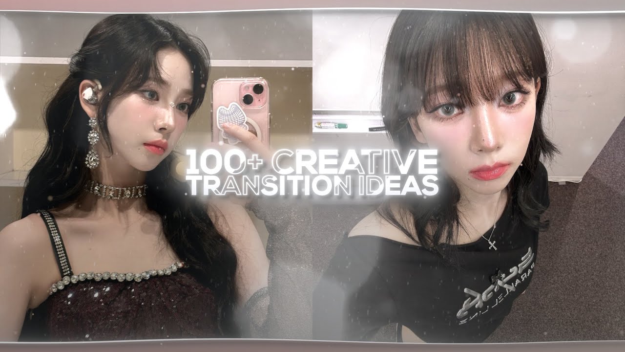 100+ CREATIVE TRANSITION IDEAS - YouTube