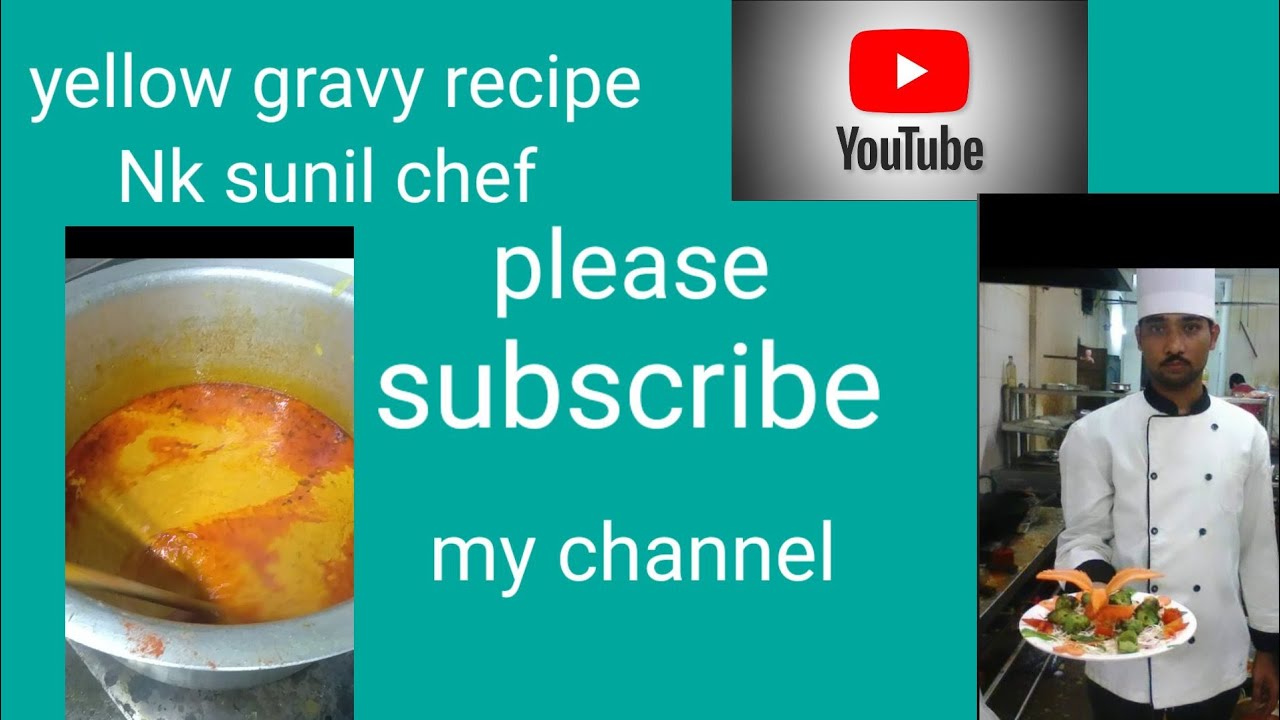 yellow gravy recipe - YouTube