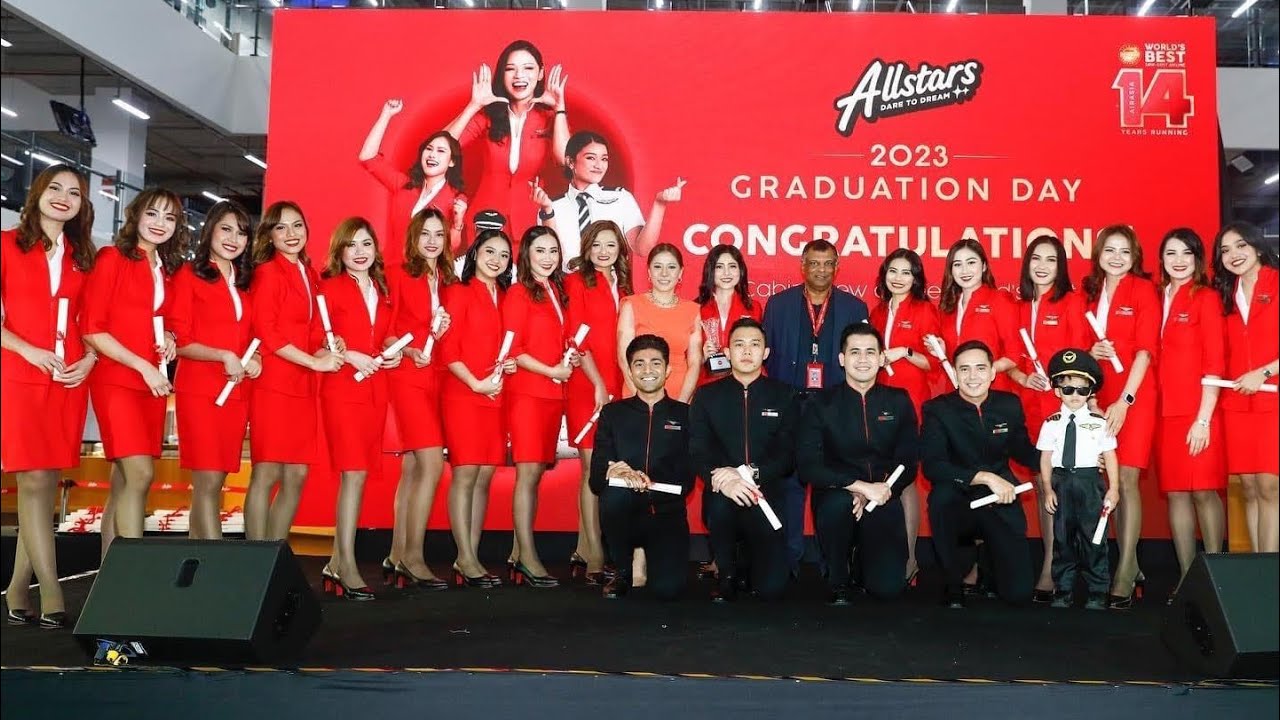 Air Asia Cabin Crew Graduation 2023 - B363 - YouTube