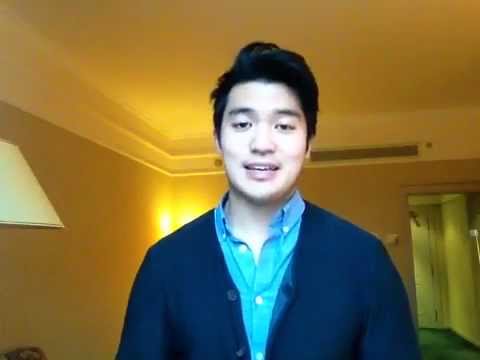 Ray Chen on playing at the Nobel Prize Concert - YouTube