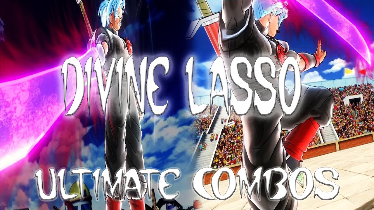 Divine Lasso Combos | Super Saiyan Rosé Goku Black Ultimate Attack ...