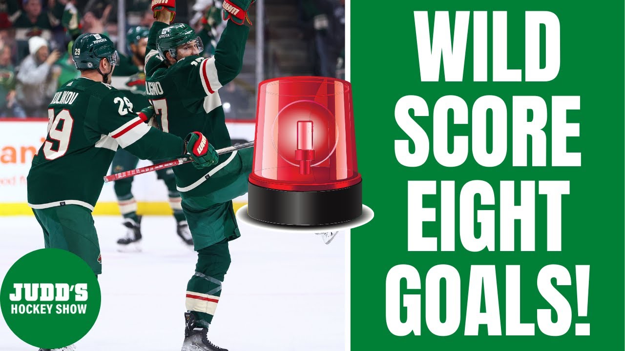 Minnesota Wild win BIG 8-2 over Montreal Canadiens! - YouTube