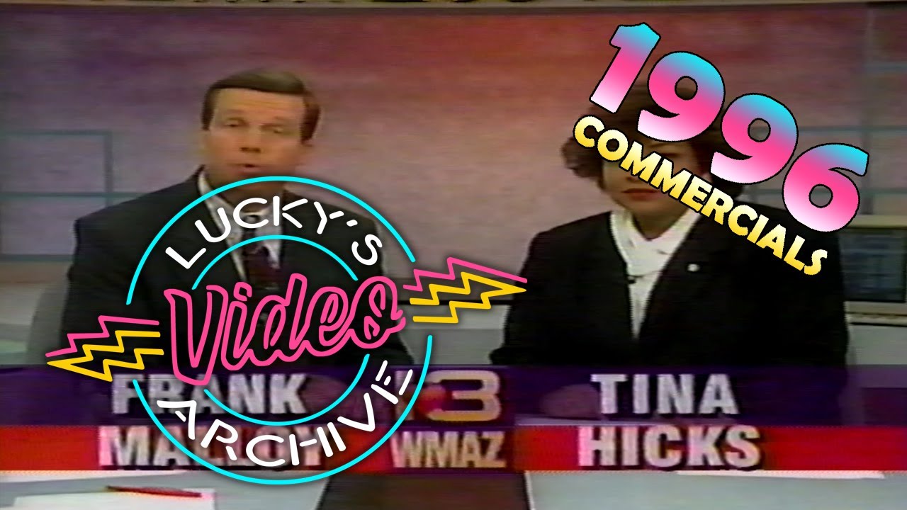 1996 CBS Commercials Lucky's Video Archive Vol.166 - YouTube