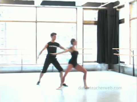 Partner Work-Dance Teacher Web Presents Angela D'Valda Sirico - YouTube